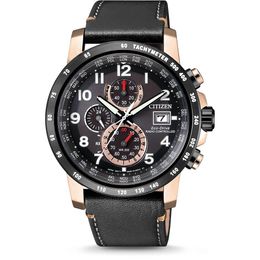 Citizen Schwarz Herren Armbanduhr AT8126-02E