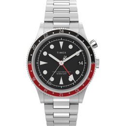 Timex Traditionelle Herren-Silberuhr TW2W22700