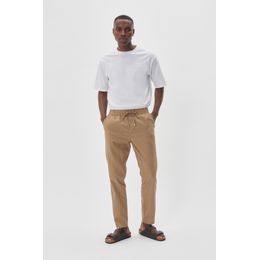 Matinique Casual Hose MAbarton Gerade Passform beige
