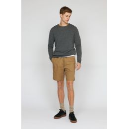 Matinique Shorts Gerade Passform khaki