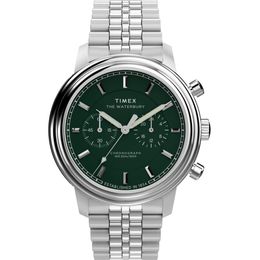 Timex Waterbury Metropolitan Herren Silberne Uhr TW2Y23600