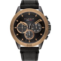 Tommy Hilfiger Harley Schwarz Herren Armbanduhr 1791893