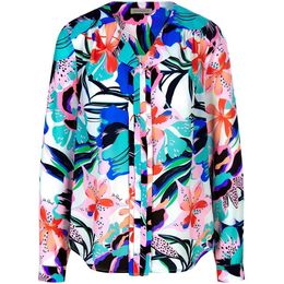 Uta Raasch - Bluse mit V-Ausschnitt, mehrfarbig, Gr. 40 / M