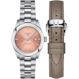 Tissot T-my Lady Damen-Silberarmbanduhr T1320071133600