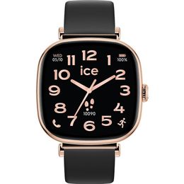 Ice Watch Ice Smart Sq 2.0 - Rose-gold - Black Schwarz Damen Armbanduhr 025890 -