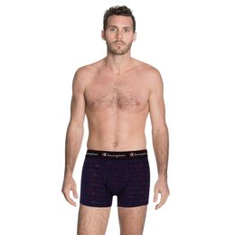 Champion Dunkelblaue Baumwoll-Boxershorts