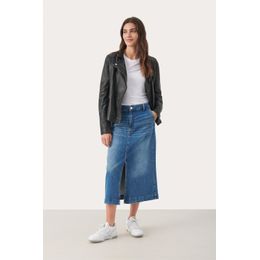 PART TWO Lederjacke Casual fit black