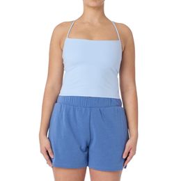 Skechers Goflex Slim Tr&auml;ger-Tanktop aus Polyester f&uuml;r Damen, Silber, Sportbekleidung