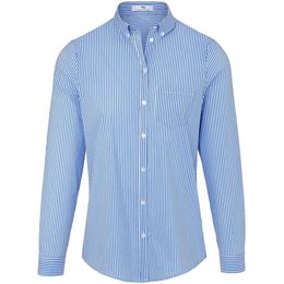 Peter Hahn - Bluse, blau, Gr. 50 / XL - Baumwolle