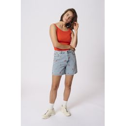 Kaffe Jeansshorts Mom fit blue