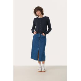 PART TWO Strickjacke NoelaniPW Gerade Passform navy