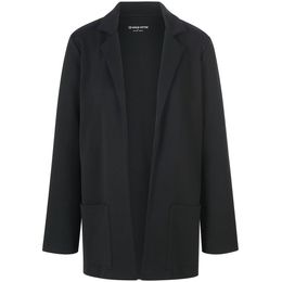 Green Cotton - Jersey-Blazer Elise, schwarz, Gr. 38 / S - Baumwolle