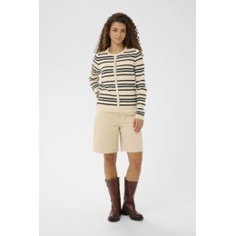 Saint Tropez Strickjacke PilaSZ Strickjacke Gerade Passform