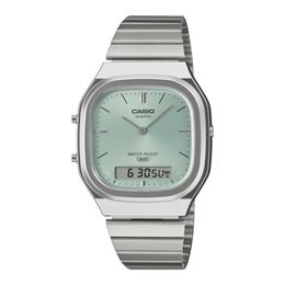 Casio Casio Collection Vintage Silber Unisex Armbanduhr AQ-240E-2AEF