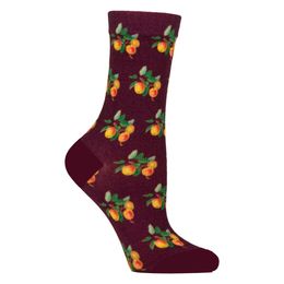 Damen-Scherz-Socken | Lustige farbenfrohe Socken mit Blumenmuster 4-7 UK