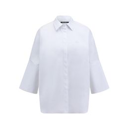 MARC AUREL - Long-Bluse, weiss, Gr. 42 / M - Baumwolle