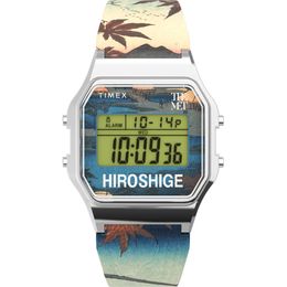 Timex The Met X Hiroshige Unisex Multicolor Uhr TW2W25300