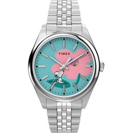 Timex Peanuts Legacy Silber Damen Armbanduhr TW2Y52600
