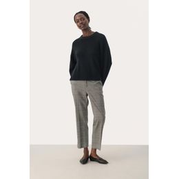 PART TWO Strickpullover Gerade Passform navy