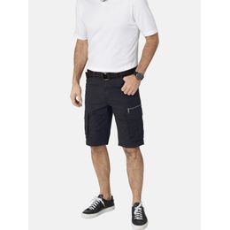 Bermudas Babista "Bermuda FIOREZELLA", Herren, Gr. 50, N-Gr, schwarz, Obermaterial: 100% Baumwolle CO., regular fit, Hosen Bermudas