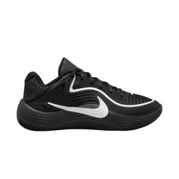 Basketballschuh Nike "Nike Precision 8 Low", Herren, Gr. 42, schwarz, wei&szlig;, wei&szlig;, Synthetik, Textil, Schuhe