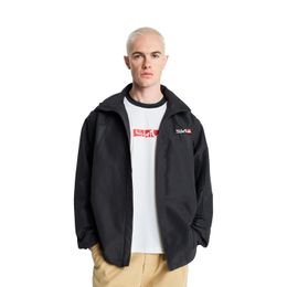 Outdoorjacke Quiksilver "YG Crossbone Spray", Herren, Gr. L, schwarz, Obermaterial: 100% Polyester., Jacken Outdoorjacke