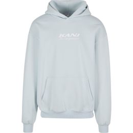 Kapuzensweatshirt Karl Kani "Karl Kani Kani Originator Os Hoodie", Herren, Gr. M, light blau, 70% Baumwolle, 30% Polyester, Sweatshirts