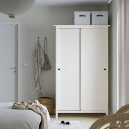 IKEA HEMNES Kleiderschrank mit 2 Schiebet&uuml;ren