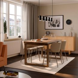 IKEA M&Ouml;RBYL&Aring;NGA / KRYLBO Tisch und 4 St&uuml;hle