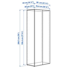 IKEA LASTARE Korpus mit T&uuml;ren