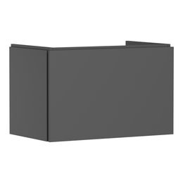 Hansgrohe Waschtischunterschrank Xilesa E 780x470mm, 1 Schubk., schiefergrau matt (54259760)