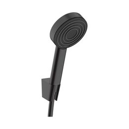 Hansgrohe Brausehalter-Set Pulsify S EcoSm.+ 105mm, 1jet, matt-schwarz (24307670)