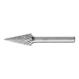 Pferd TOOLS Hartmetall Hochleistungsfr&auml;sstift ALLROUND Spitzkegel SKM &Oslash; 12x25mm Schaft-&Oslash; 6mm universal grob (21001037)