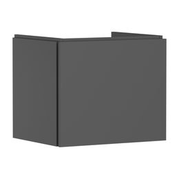 Hansgrohe Waschtischunterschrank Xilesa E 580x470mm, 1 Schubk., schiefergrau matt (54253760)