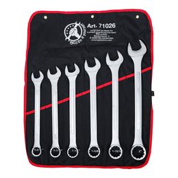 BGS Do it yourself Maul-Ringschl&uuml;ssel-Satz 71026, XXL, Zollgr&ouml;&szlig;en, SW 1-5/16" - 2", 6-tlg.)