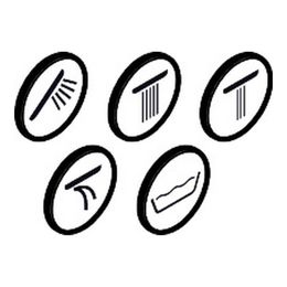 Hansgrohe Symbole Set DuoTurn Mischer 2 Verbraucher PBC (94924330)