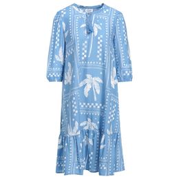 Gina Damen Kleid mit Allover-Muster