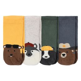 Topolino 4 Paar Jungen Sneaker-Socken im Set