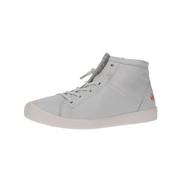Sneaker Softinos "Softinos Sneaker Leder", Damen, Gr. 37, wei&szlig;, Leder, Schuhe Sneaker