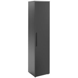 Novel Aktenschrank, Graphit, Holzwerkstoff, 4 F&auml;cher, 45x197x40 cm, Made in Germany, Typenauswahl, Beim&ouml;bel erh&auml;ltlich, Arbeitszimmer, Aktenschr&auml;nke
