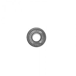 Hantelscheiben Gummi-Gripper - 50 mm - schwarz - 0,5 kg