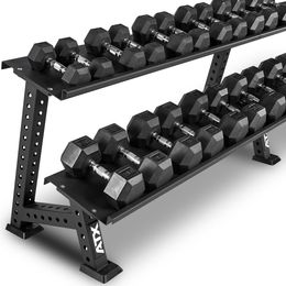 Hex-Hantelsatz Gummi 5-30 kg