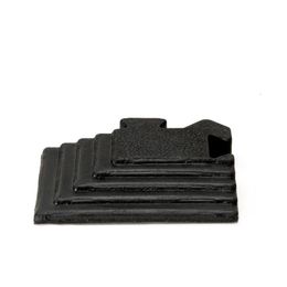 GymFloor Boden Vollgummi 17 mm starkes Puzzleplatten-System - Eckelement