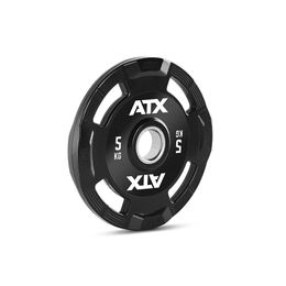 Hantelscheiben Gummi-Gripper - 50 mm - ATX Logo - 5 kg