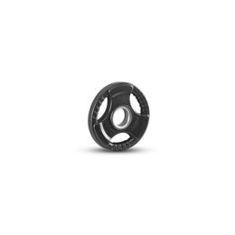 Hantelscheiben Gummi Gripper - 30 mm - schwarz - 0,5 kg