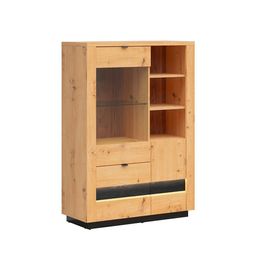 GESCHIRRSCHRANK Glenn Holz und Schwarz