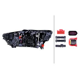 Hella Hauptscheinwerfer 1ex012976921 LED rechts f&uuml;r Audi