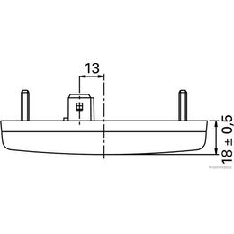 HERTH+BUSS ELPARTS Seitenmarkierungsleuchte 82710220 f&uuml;r RENAULT TRUCKS