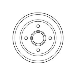 TRW Bremstrommel db4303 f&uuml;r Vaughall Opel Suzuki