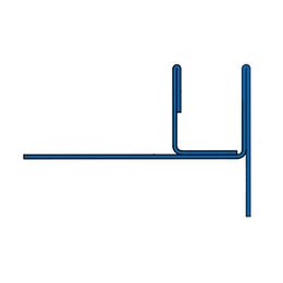 Blanke Fliesenschiene Gef&auml;llekeil AQUA-KEIL GLAS Edelstahl geb&uuml;rstet 980x34mm g&uuml;nstig